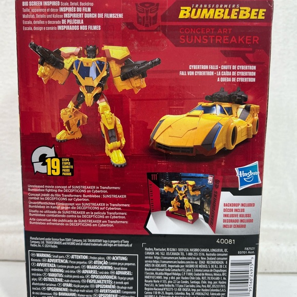 Hasbro | Toys | Transformers Hasbro Bumblebee Studio Series Deluxe Class Concept Art Sunstreaker ...